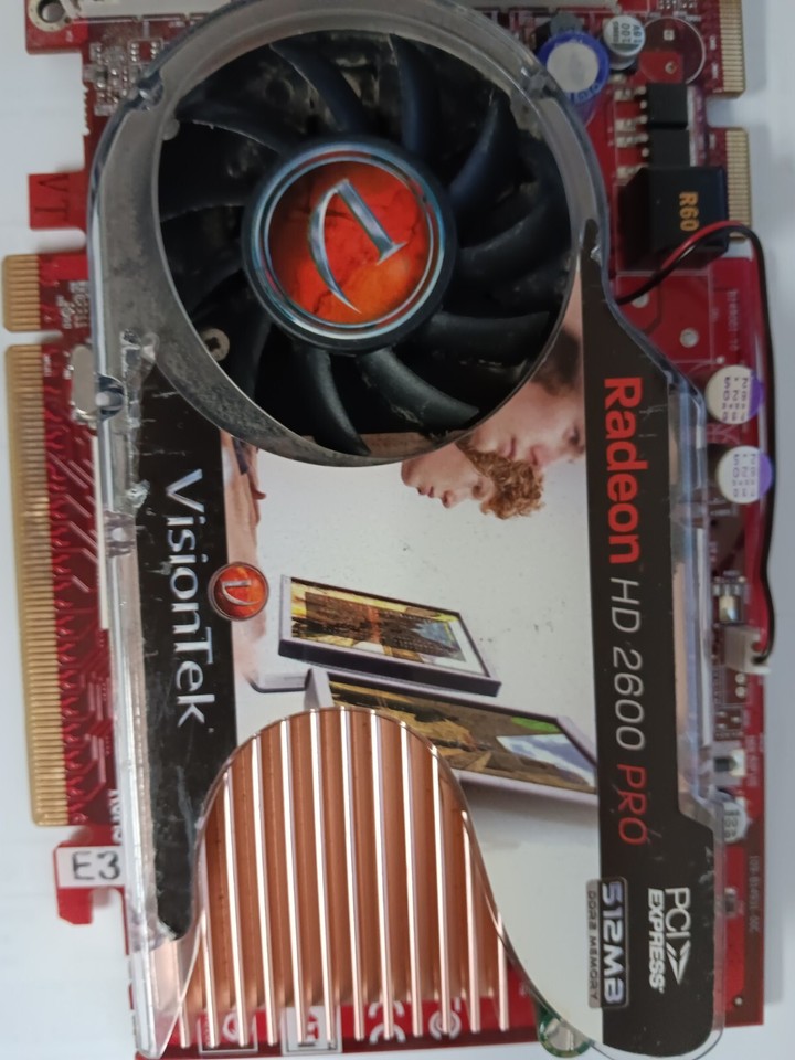 VisionTek ATI Radeon HD 2600 Pro, 512MB DDR2, AGP Graphics Card ...
