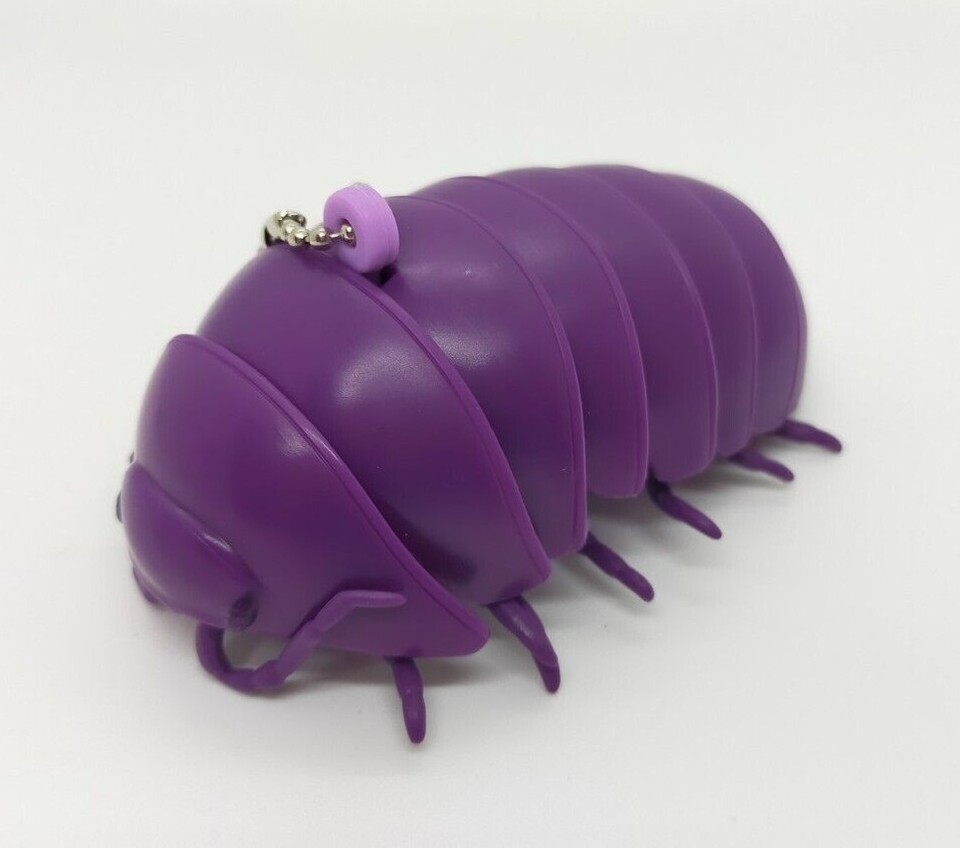 Japan Bandai Gashapon Dangomushi Figure 3.9" Key Chain Pill Bug Roly ...