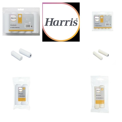 Harris Seriously Good 4'' Stain & Varnish or Gloss Woodwork Roller ...