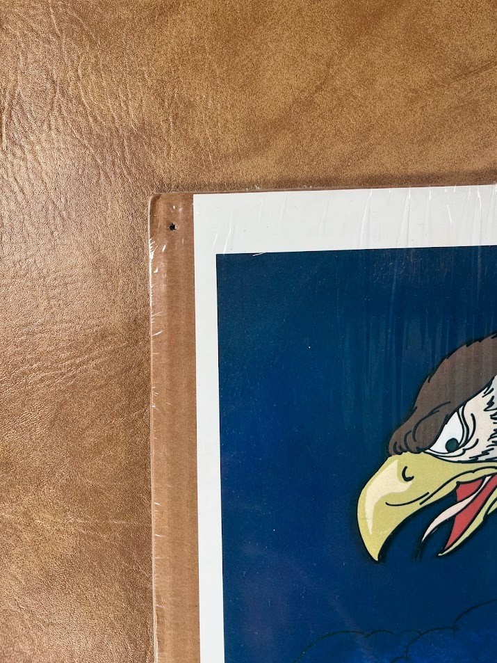 Vintage Hobbit JRR Tolkien Bilbo and the Great Birds Poster 1977 Rankin ...