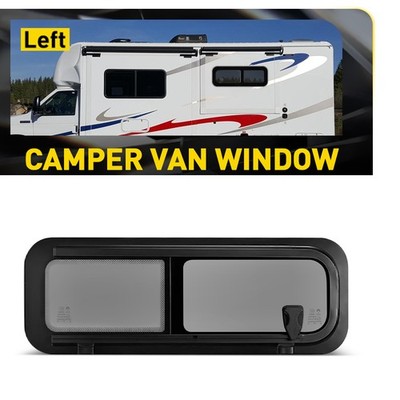 Left Side Camper Window Van RV Horizontal Slide Windows Waterproof For ...