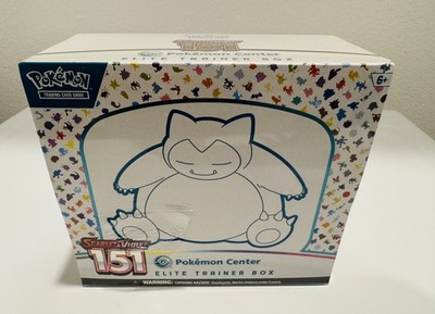 Pokemon 151 Pokemon Center Elite Trainer Box - *TEAR, SEE PICS* | eBay