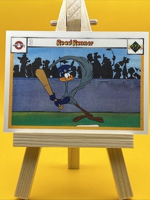 ROAD RUNNER LOONEY TUNES 1990 UPPER DECK TRADING CARD #3/18 | eBay