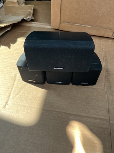 Bose Lifestyle Jewel Mini Double Cube Speakers 3 Cubes, 1 Center, with ...