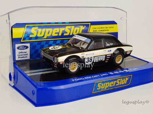 Superslot Slot Car Ford Escort Mk1 #38 - Andy Pipe Racing | eBay
