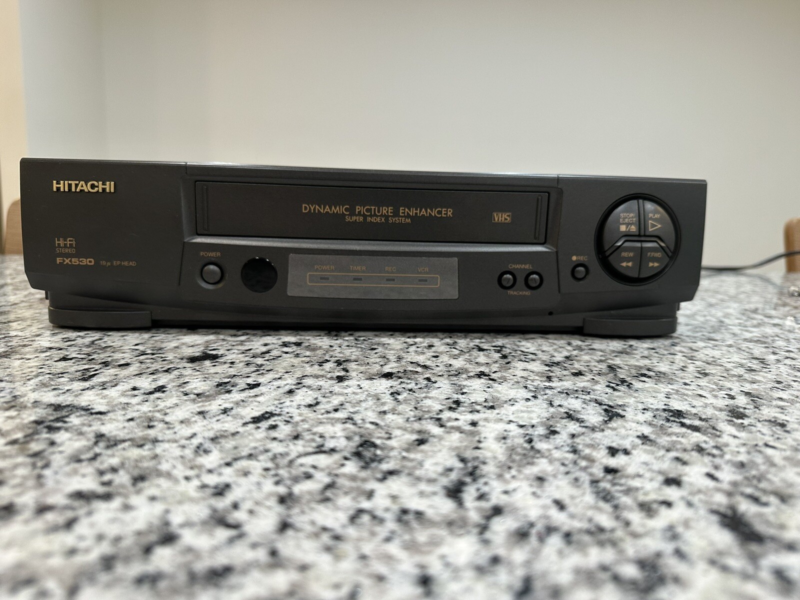 Hitachi VT-FX530A FX530 VHS VCR Player Recorder No Remote WORKS! | eBay