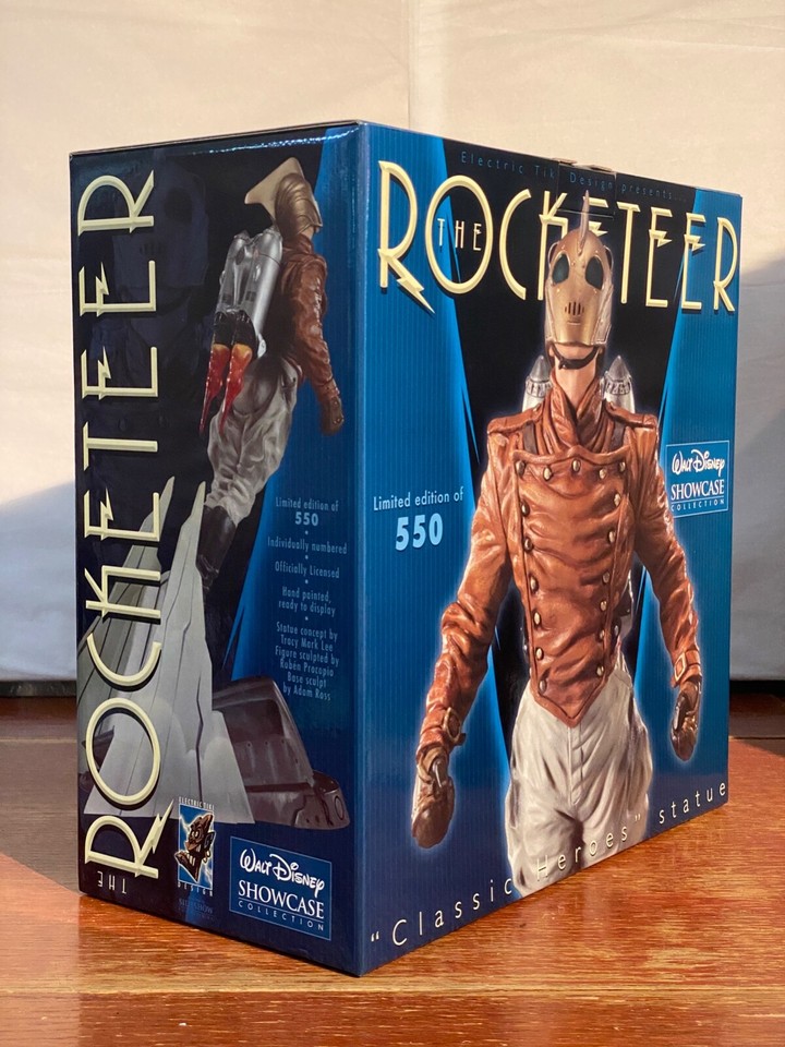 Disney Showcase " Rocketeer " Classic Heroes Statue (Electric Tiki ...