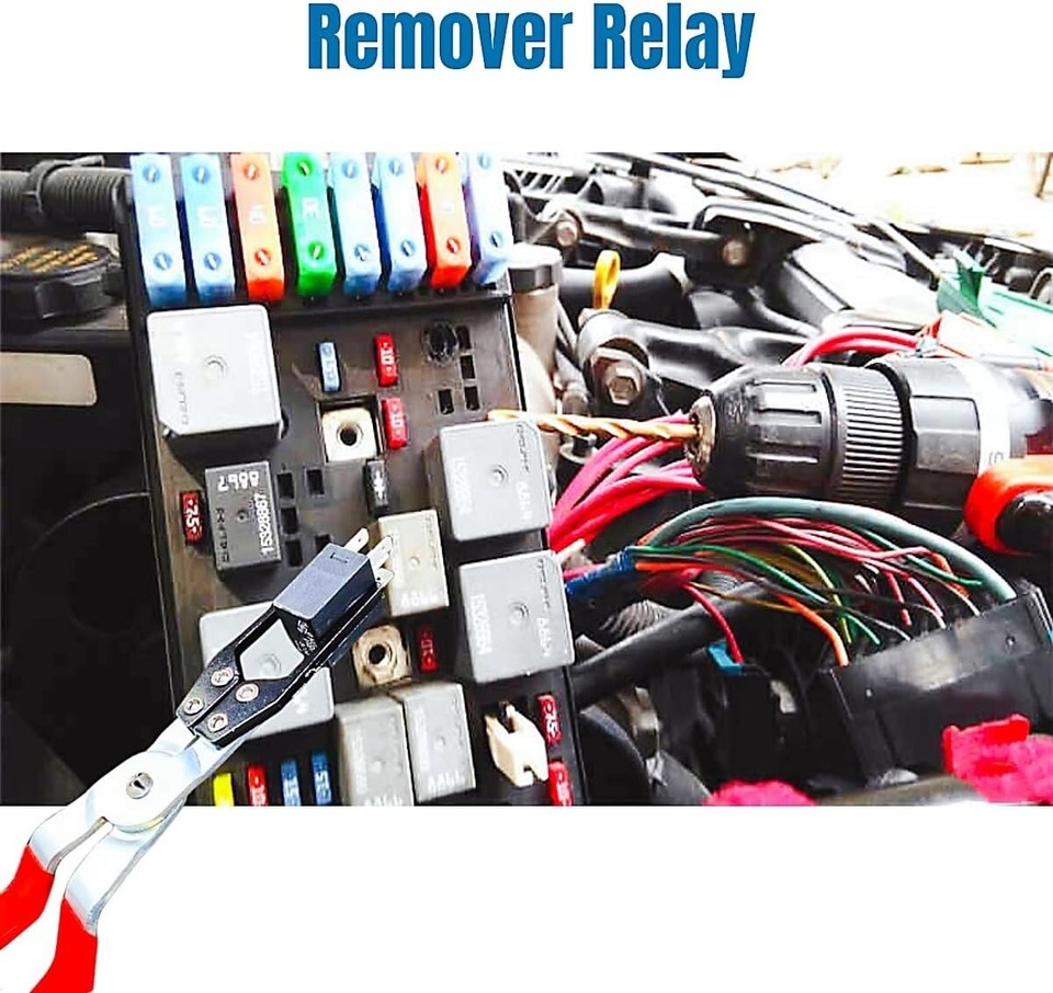 Relay Puller Pliers Relay and Fuse Remover Tool Automotive Relay FMM ...