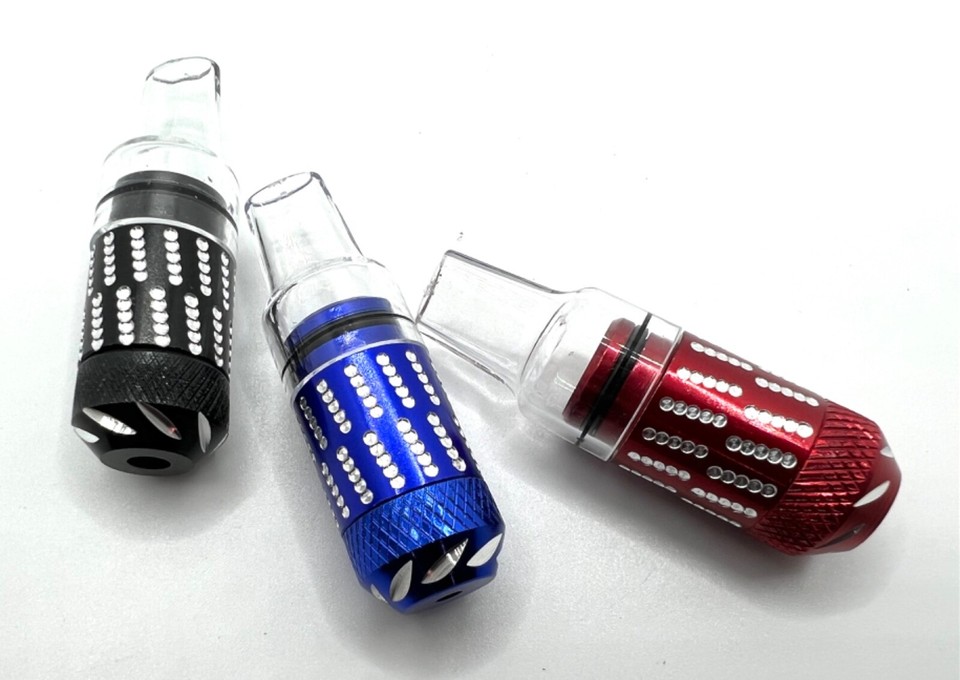 1 Sneak a Toke Metal Bullet Smoking Pipes Tobacco One Hitter YOU CHOOSE ...