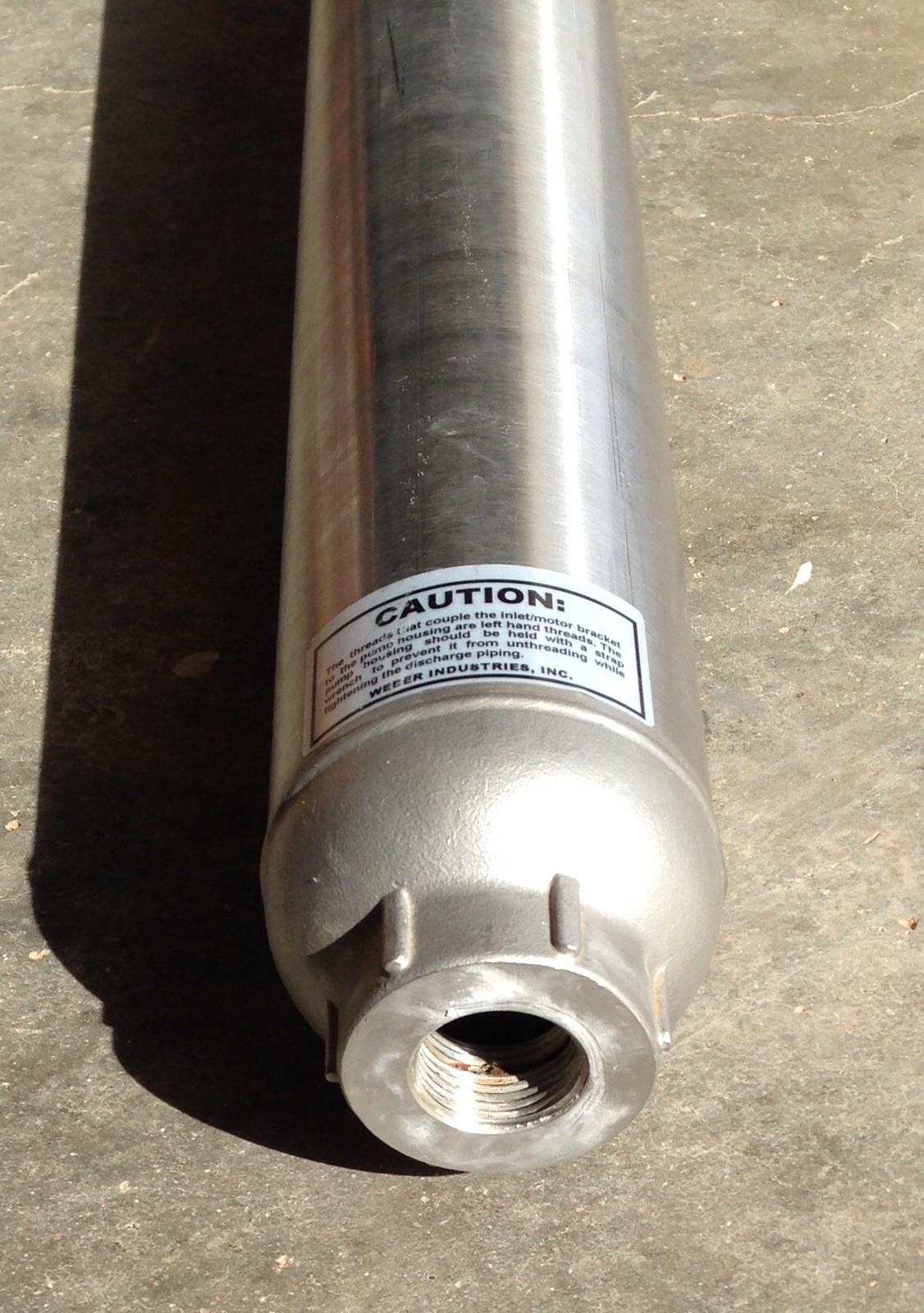 WEBTROL EZ BOOSTER PUMP H10B34-1S16-3T BALDOR 5 HP MOTOR 3470 RPM ...