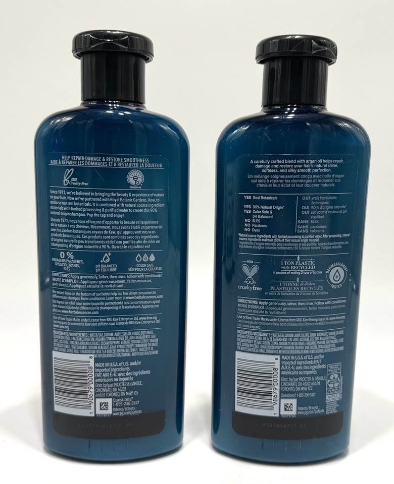(2 Pack) Herbal Essences - ARGAN OIL Repair SHAMPOO - 13.5 oz | eBay