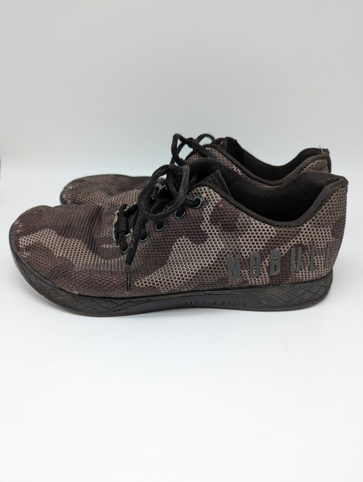 Nobull Shoes Mens 9 Superfabric Trainer Camoflauge Lace Up Low Top ...