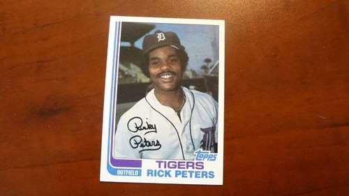 1982 TOPPS # 504 RICK PETERS BASEBALL CARD | eBay