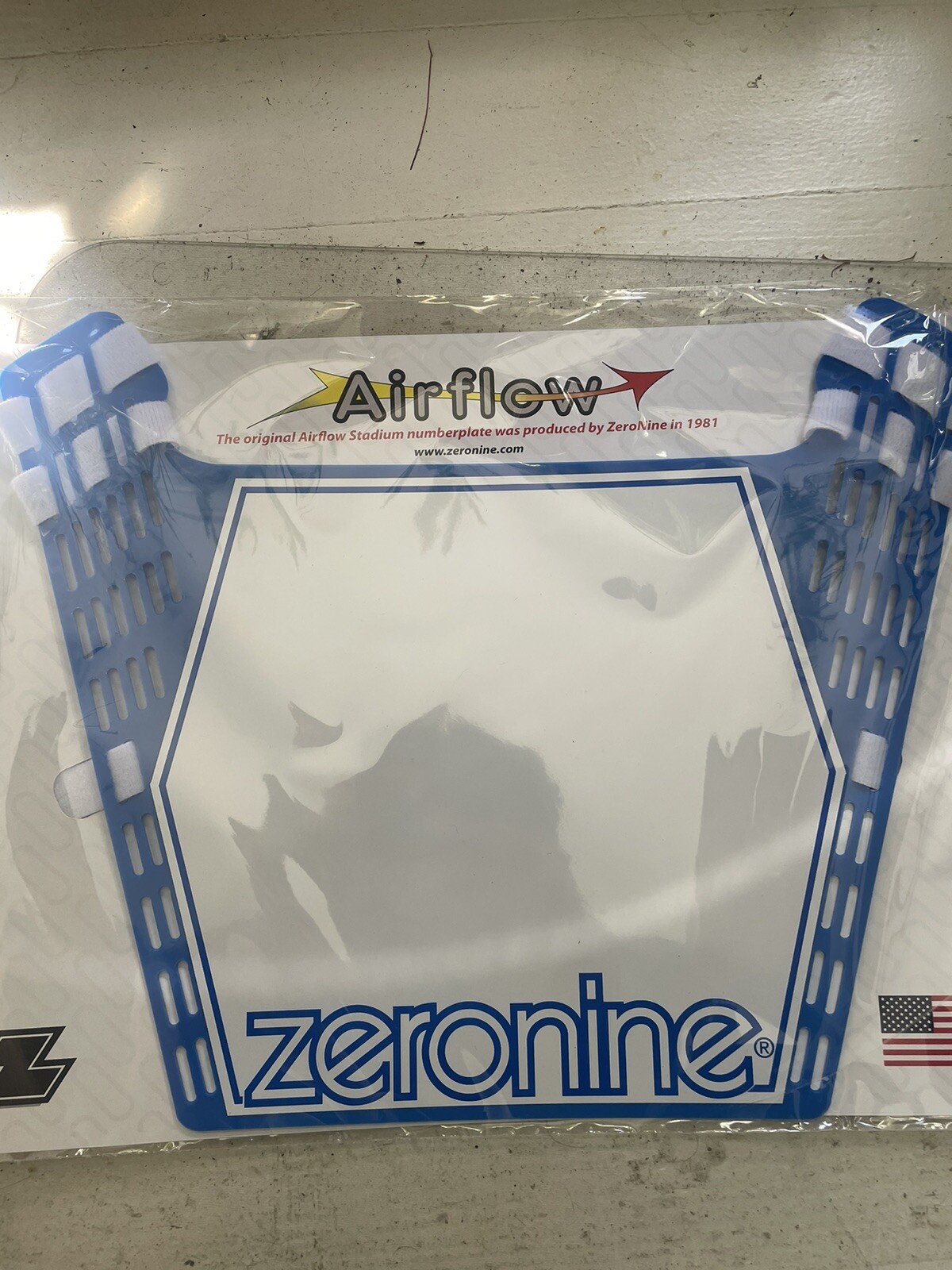 ZERONINE STADIUM BMX Number plate -BLUE | eBay