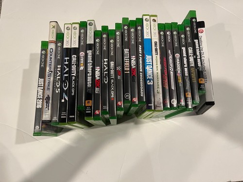 Xbox One/360 Games Lot Bundle Of 23 Good Condition Video Game Microsoft ...