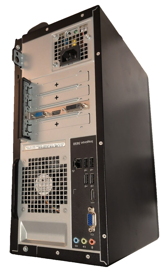 PC DELL Inspiron 3650 Intel Core i5-6400 CPU 2,70GHz 8GB DDR3 RAM DVD ...