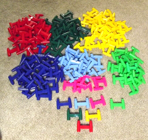 Excellerations Tower Building Set H Ladder Links Blocks ** 199 PIECES ...