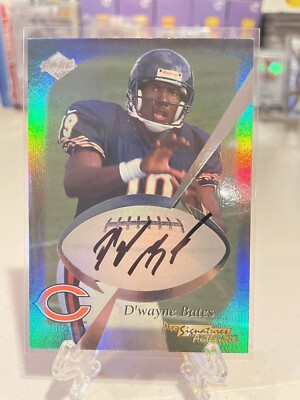 D'wayne Bates 1999 Collector's Edge Pro Signatures Autograph /1450 ...
