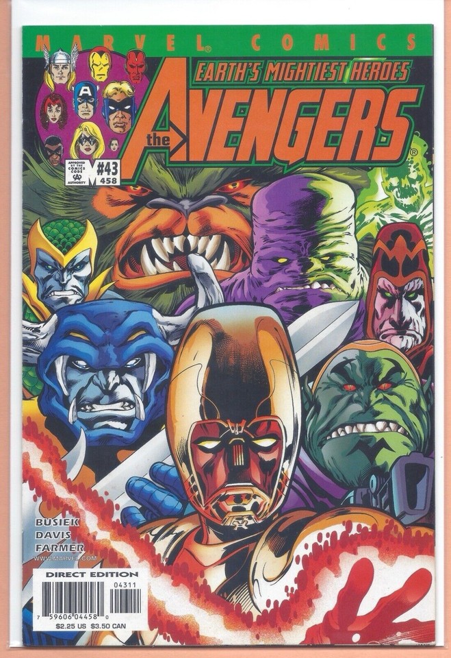 Marvel - The Avengers (1998-04) **You Pick!** #1-84 + Annuals [Lgy ...