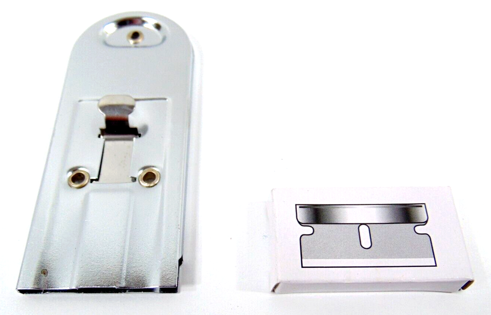 Razor Blade Scraper Holder Single Edge Utility Knife Extra Blades ...