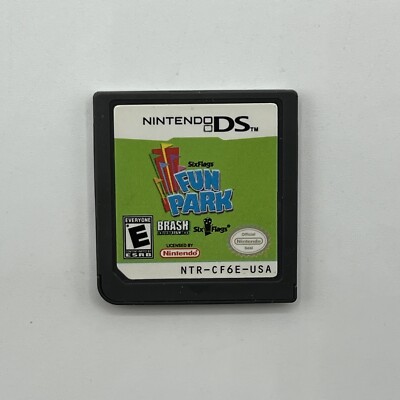 Nintendo DS Six Flags Fun Park Authentic Tested & Working Official NDS ...