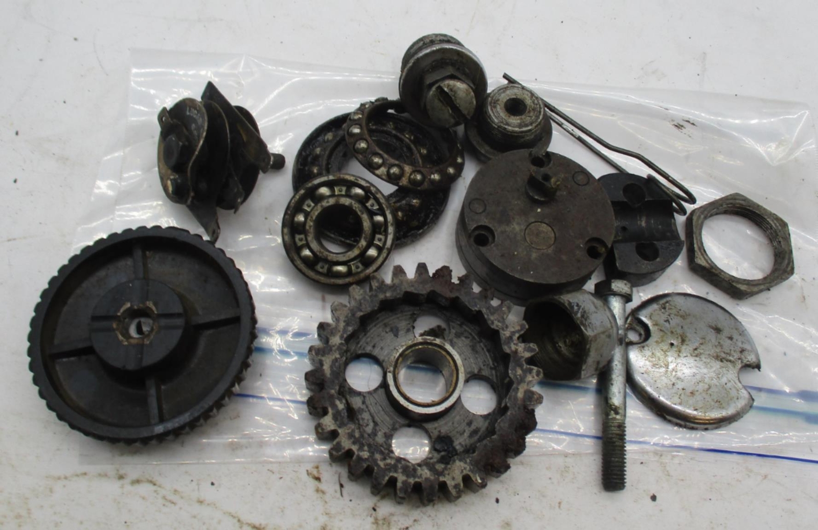 Mixed Lot of Vintage Genuine AJS Matchless Motorcycle Parts | eBay