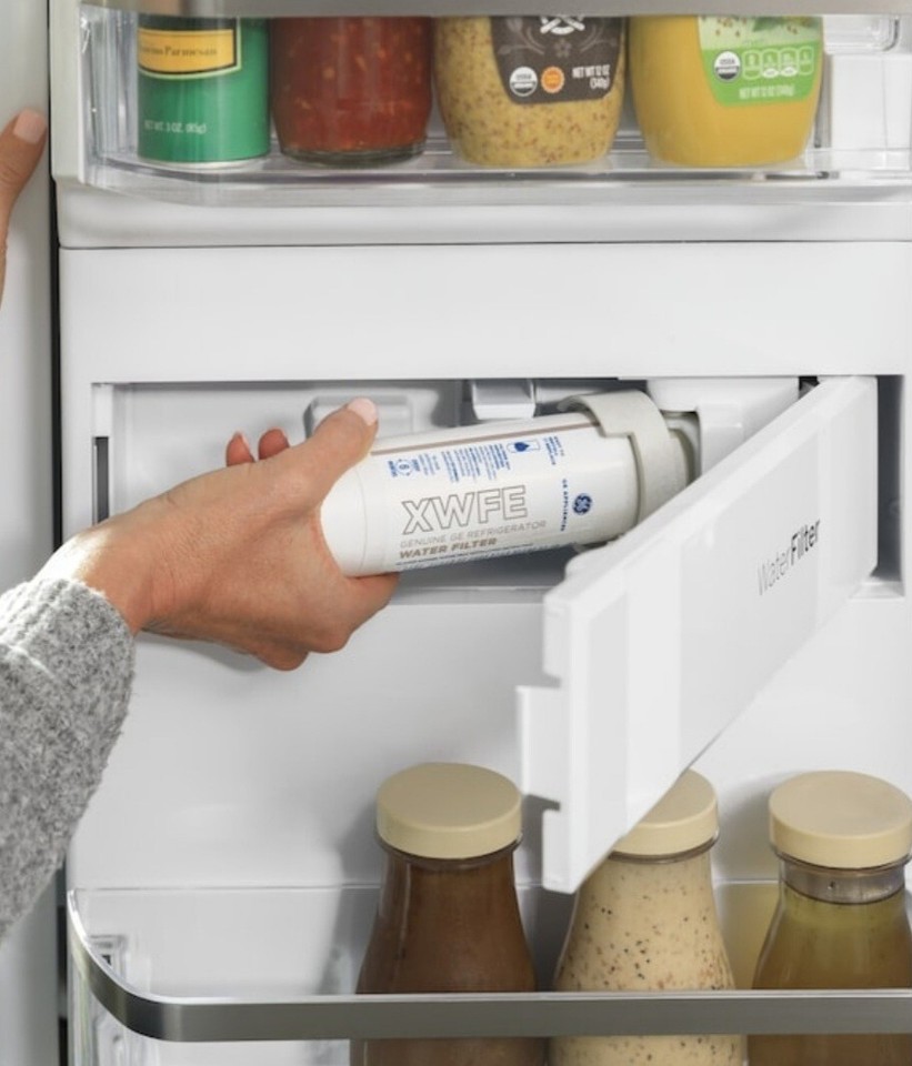 Genuine OEM GE XWFE Refrigerator Replacement Water Filter WITH CHIP ...