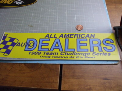 1989 DEALERS Sticker / Decal Automotive ORIGINAL OLD STOCK | eBay