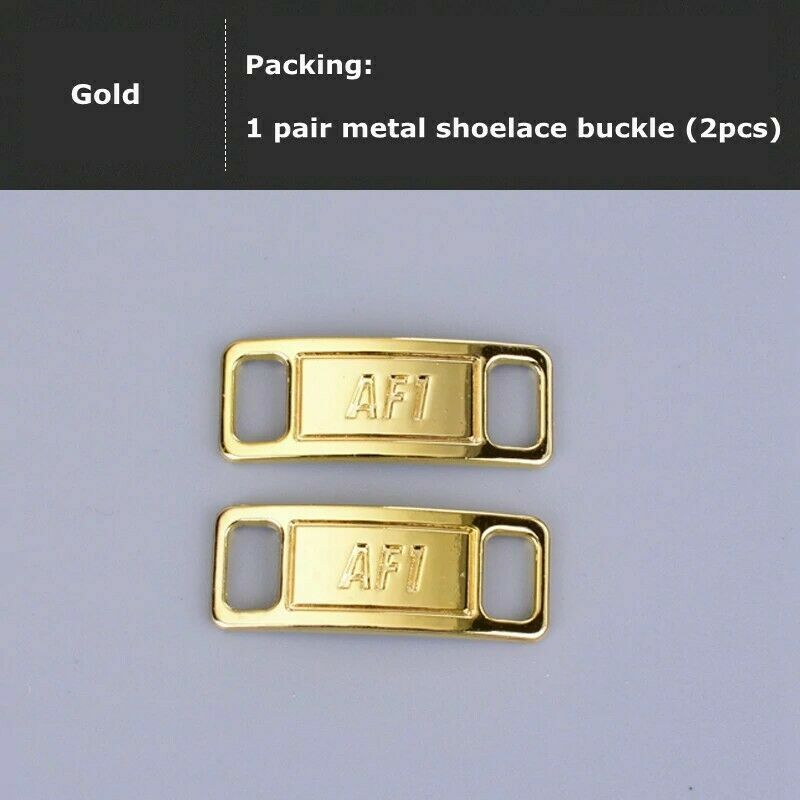 AF1 Replacement Lace Locks Metal Custom Sneaker Tags Badge Air Force ...