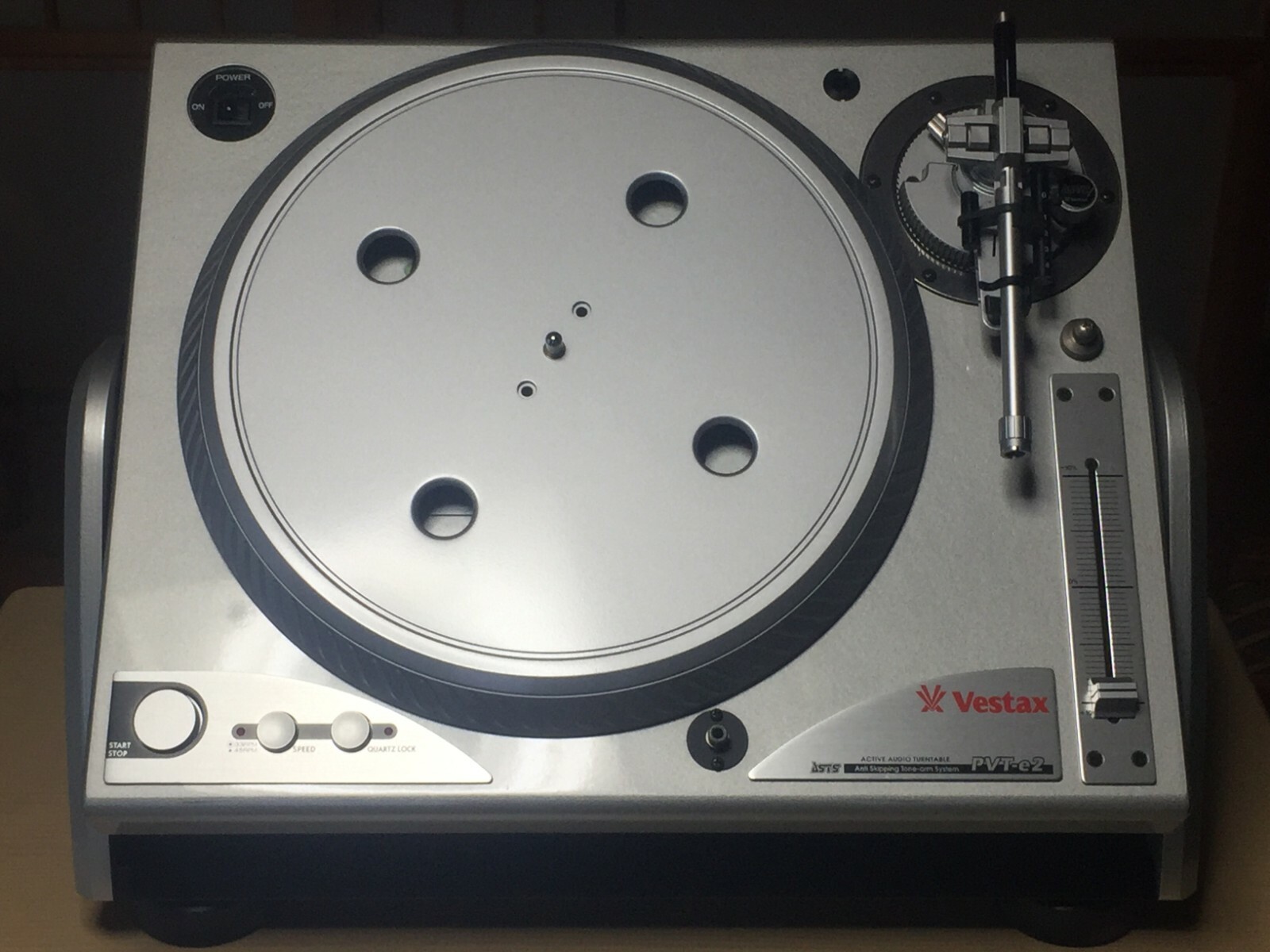 Vestax PVT-e2 ACTIVE AUDIO TURNTABLE DJ Turntable Record Player Japan ...