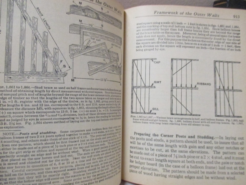 Audels Carpenters and Builders Guide Books #1-4 | eBay