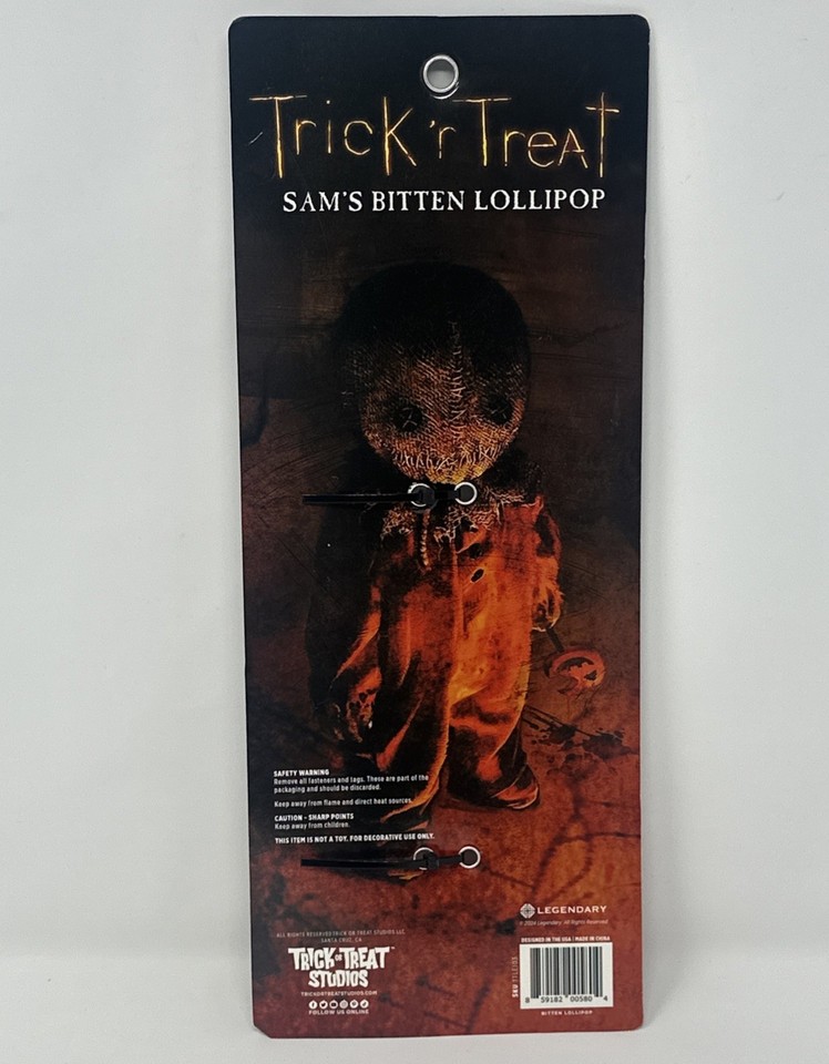 Sam Trick R Treat Bitten Lollipop Prop for Cosplay Costume Accessory ...