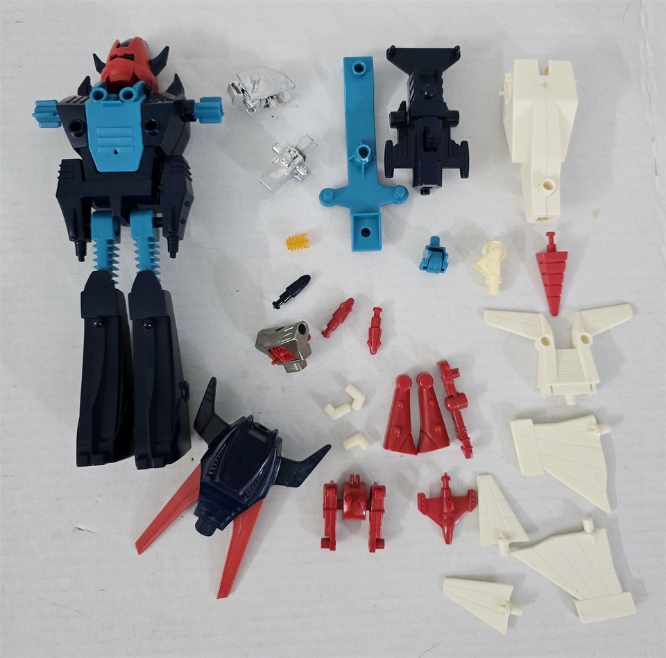 X-605 VINTAGE 1970'S MEGO MICRONAUTS GIANT ACROYEAR SET WITH ORIGINAL ...