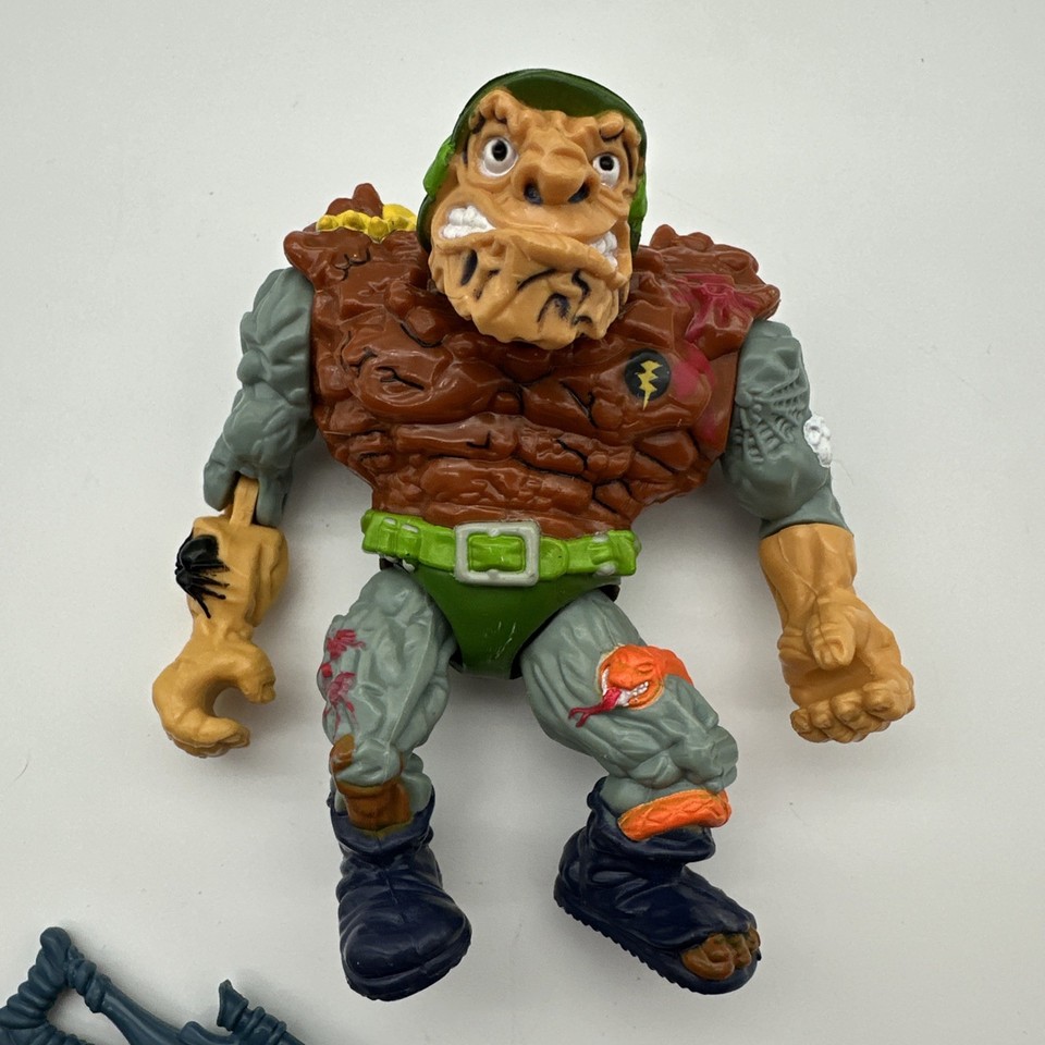 GENERAL TRAAG 1989 Vintage TMNT Near Complete Action Figure Playmates ...