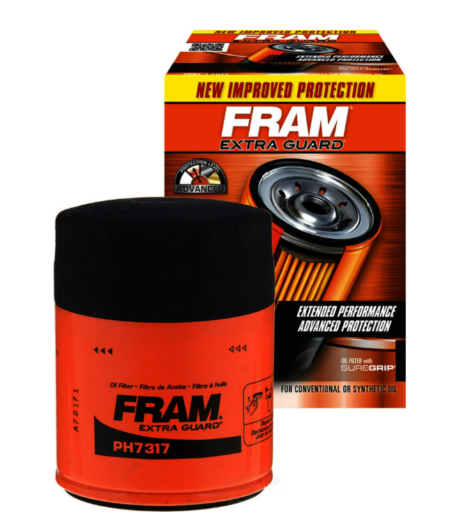 (3 pack) FRAM Extra Guard Oil Filter, PH7317, 10K Miles,Replacement Oil ...
