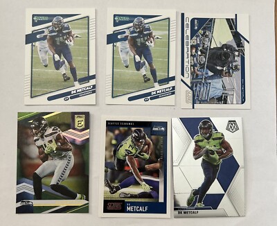 Panini Lot of 6 Seattle Seahawks DK Metcalf Football Cards (Z1) | eBay