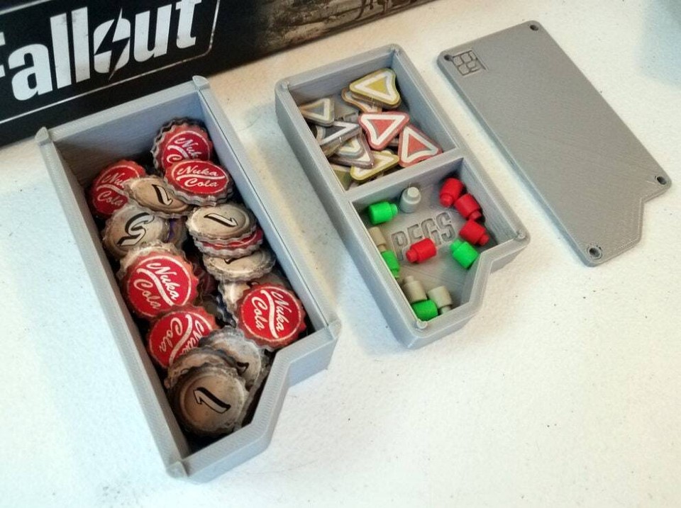 Fallout + New California + Atomic Bonds | Board Game Insert | Organizer ...