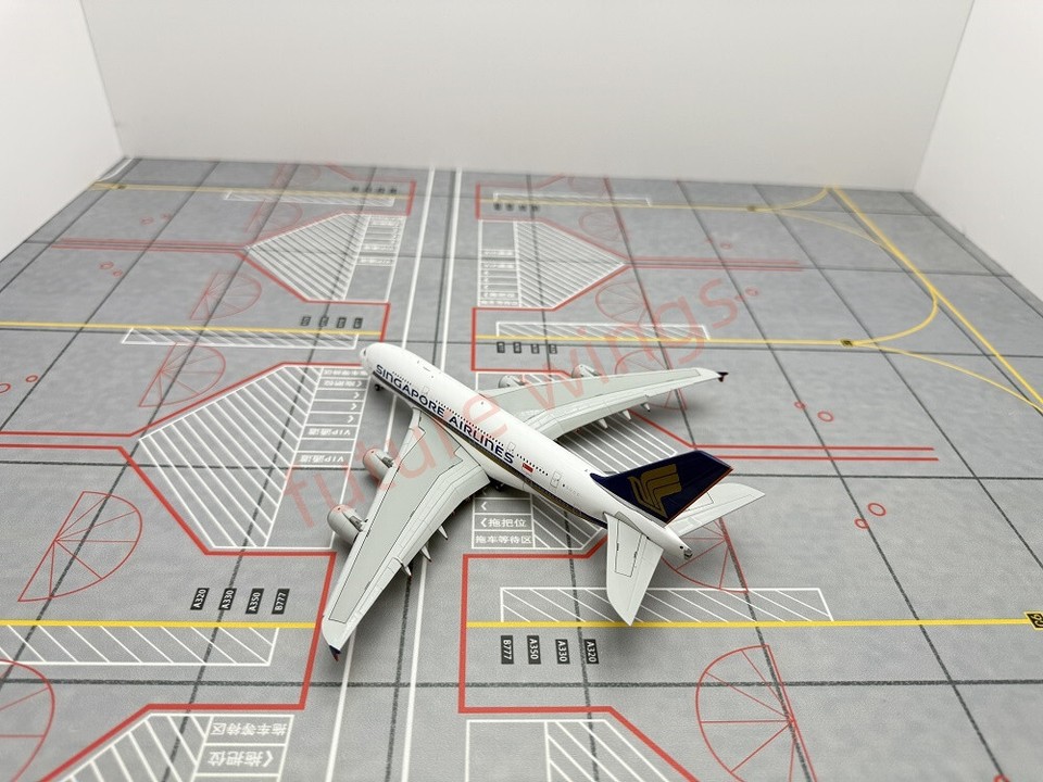 1:400 YY Wings Singapore Airlines A380 9V-SKJ Aircraft Model gift | eBay