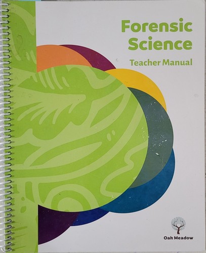 Forensic Science, Teacher Manual 9781684271306| eBay