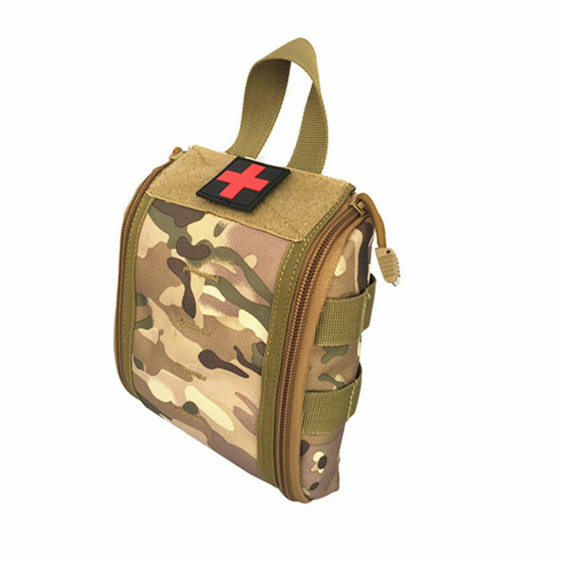 Tactical Molle Medical Pouch Military Rip-away First Aid Kit IFAK EMT ...