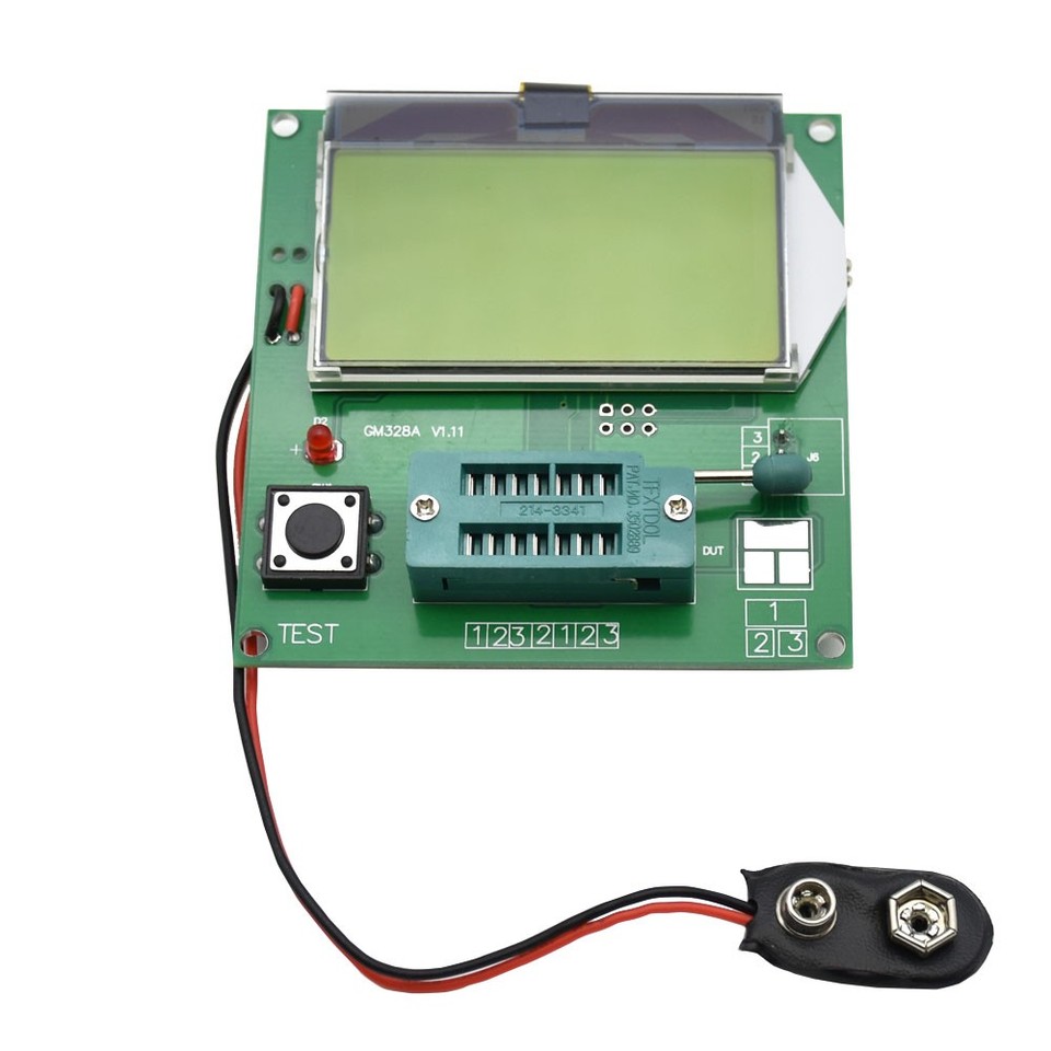 GM328A Transistor LCD Tester LCR ESR Meter Frequency PWM Square Wave ...