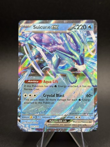 SUICUNE Ex - #010/034 CLB Pokemon TCG Holo Promo ENG NM | eBay