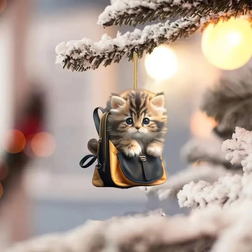 Super Cute Christmas Decorations Car Adornos De Navidad Ornament ...