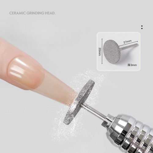 Emery Disc Bit Pedicure Milling Cutter Nail Art Tools Remove Nail ...