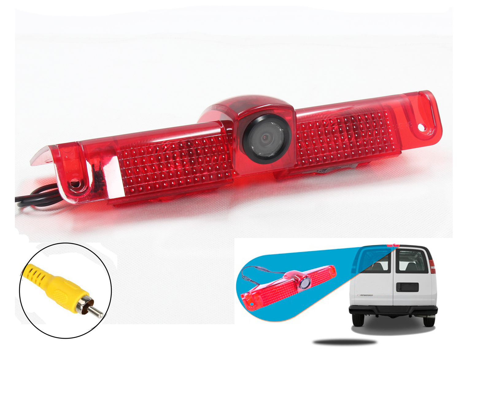 Backup Brake Light Reverse Camera For Chevy Express 1500 2500 3500 2003 ...