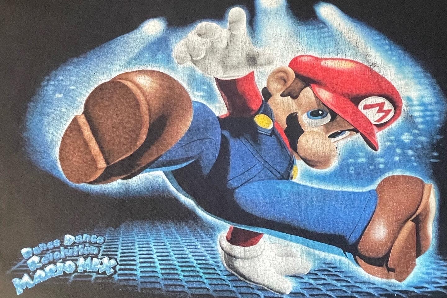 Vintage Dance Dance Revolution Mario Mix Shirt Delta … - Gem