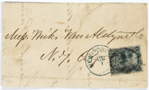 New York CDS & Circle of wedges or Wheel of fortune tie 2c #87 grille ...