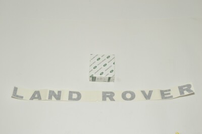 BTR9897MUK OEM LAND ROVER HOOD DECAL STICKER SILVER FOR DISCOVERY 1 | eBay