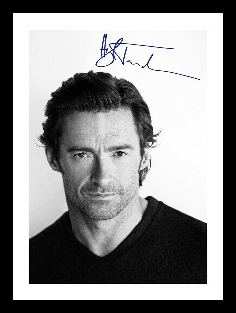 Hugh Jackman Autograph Signed & Framed Photo | eBay UK