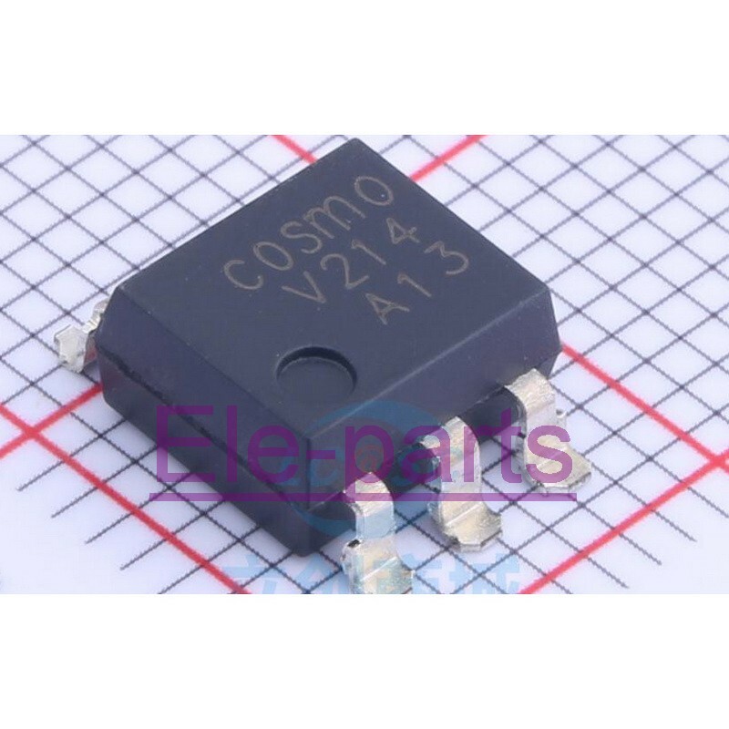 5 PCS KAQV214 SMD-6 V214 High Voltage, Photo Mos Relay ICs(Integrated ...